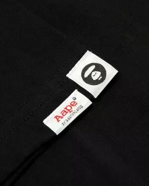 AAPE BY *A BATHING APE Moonface Logo-print T-shirt