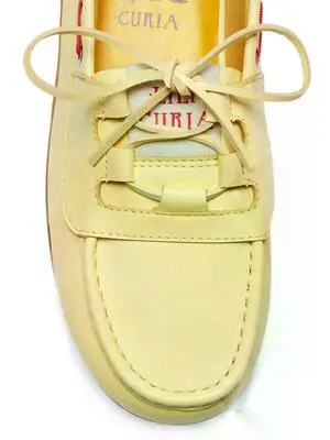 LILI CURIA Mara Leather Boat Shoes