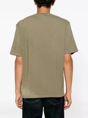Stone Island Logo-print Chest-pocket T-shirt