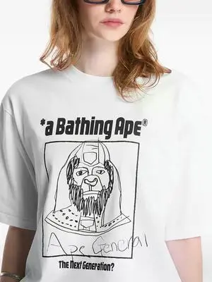 A BATHING APE Ape General Print T-shirt