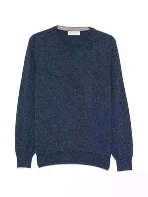 Brunello Cucinelli Cashmere Crew-neck Sweater - Blue