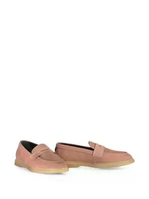Bally Leather Loafers - Pink