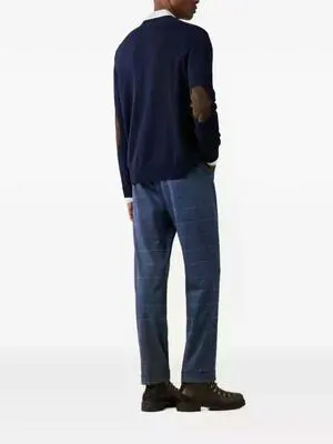 HACKETT LONDON Patch-detail Crew-neck Sweater