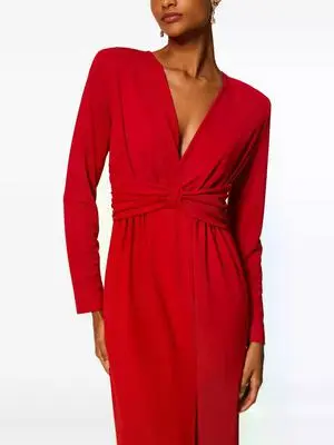 TWINSET Long Dress With Draping