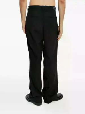 Balmain Wool Trousers - Black