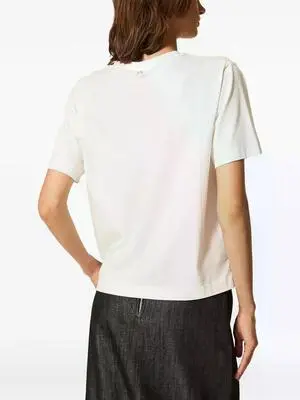 TWINSET Slim-fit T-shirt With Embroidery