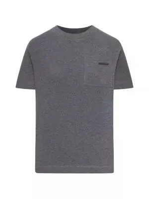 Brunello Cucinelli Pocket-detail Crew-neck T-shirt - Grey