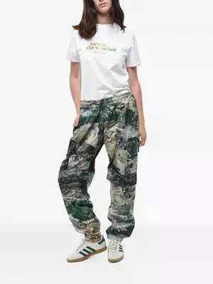 Stella McCartney Taylor Printed Cargo Trousers