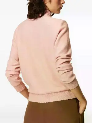 TWINSET Turtleneck Jumper With Brooch