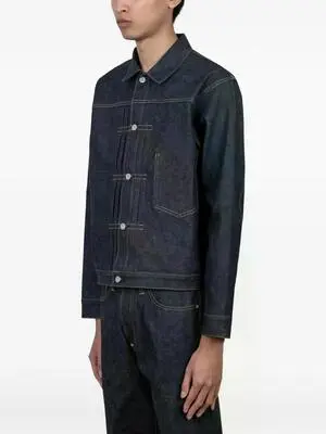 HUMAN MADE Pleated Denim Jacket