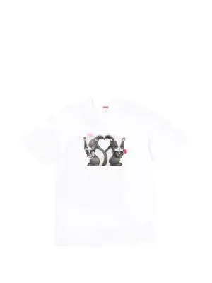 Supreme Skunk Graphic-print T-shirt - White