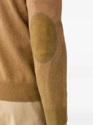HACKETT LONDON Patch-detail Crew-neck Sweater