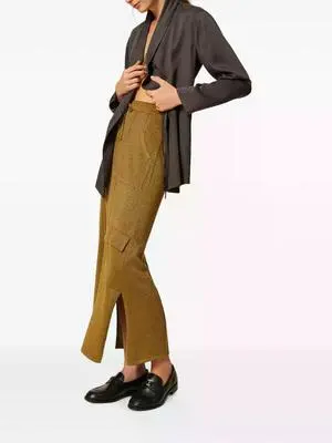 TWINSET Knit Midi Skirt With Lurex