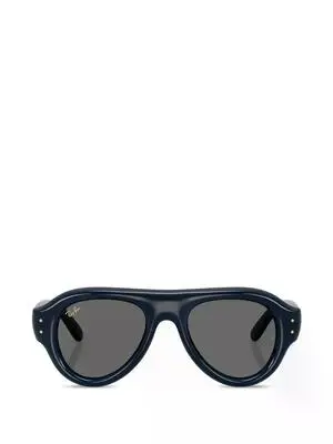 Ray-ban Round-frame Sunglasses - Blue