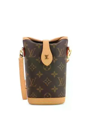 LOUIS VUITTON Fold Me Pouch Monogram Canvas Crossbody Bag - Brown