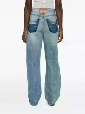 Alexander Wang Logo-detail Belt-loop Jeans