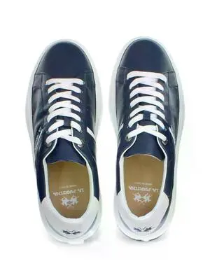 LA MARTINA Logo-print Leather Sneakers