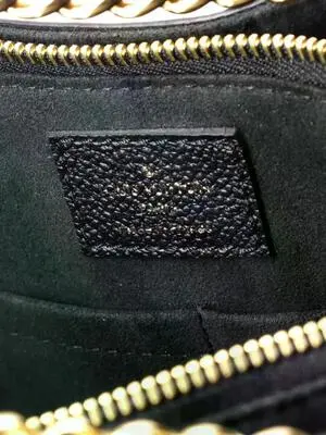 LOUIS VUITTON Monogram Canvas & Leather Shoulder Bag Mm