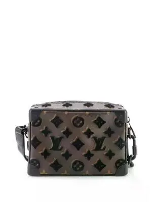 LOUIS VUITTON Soft Trunk Bag Monogram Tuffetage Canvas Mini Crossbody Bag