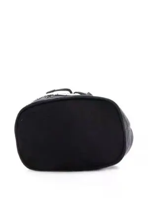 Prada Top Handle Bead Embellished Re-nylon Mini Bucket Bag