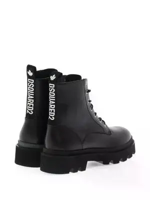 Dsquared2 Lace-up Leather Boots