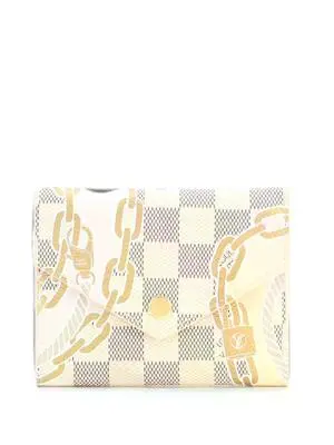 LOUIS VUITTON Victorine Wallet Limited Edition Nautical Damier Small Wallets - Neutrals