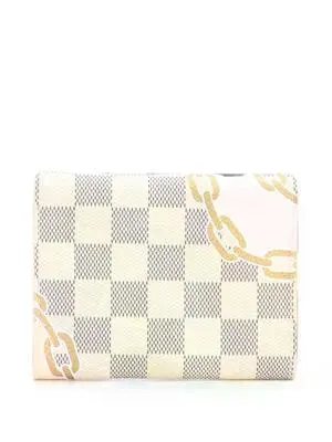 LOUIS VUITTON Victorine Wallet Limited Edition Nautical Damier Small Wallets