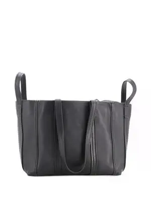 Balenciaga Laundry Day Cabas Leather Small Tote Bag