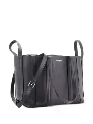 Balenciaga Laundry Day Cabas Leather Small Tote Bag