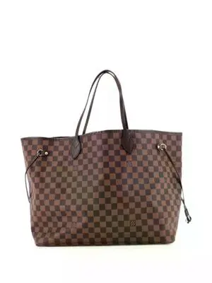 LOUIS VUITTON Neverfull Damier Gm Tote Bag - Brown