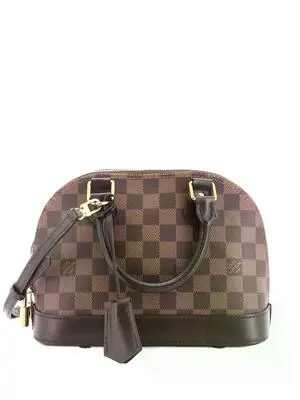 LOUIS VUITTON Alma Handbag Damier Bb Shoulder Bag - Brown
