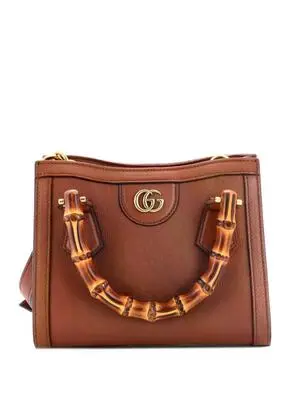 Gucci Diana Mini Tote Crossbody Bag - Brown