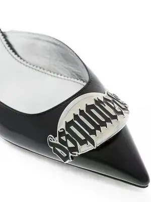 Dsquared2 Gothic Mule Sandals With Stiletto Heel