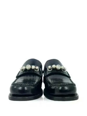 Dior Pearl Embellished Loafers