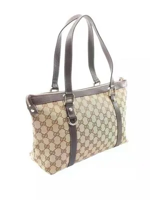 Gucci 2000-2015 Gg Canvas Abbey D Ring Tote Bag