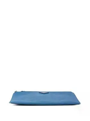 Prada 2000-2013 Saffiano Wristlet Clutch Bag