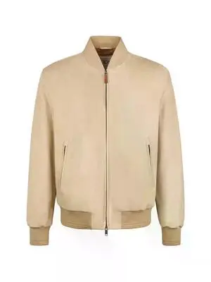TOD'S Brera Suede Bomber Jacket
