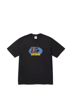Supreme Leash Graphic-print T-shirt - Black