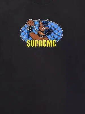 Supreme Leash Graphic-print T-shirt - Black