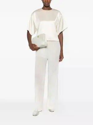 Simkhai Satin Finish Short-sleeve Top