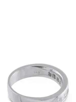 LB EXCLUSIVE Platinum Channel-set Princess-cut Diamond Ring