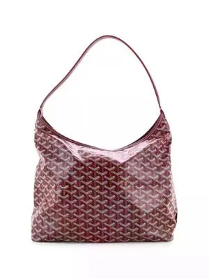 Goyard Boheme Coated Canvas Hobo Bag - Red