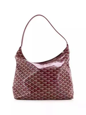 Goyard Boheme Coated Canvas Hobo Bag
