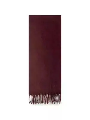 Max Mara Fringed Wool Scarf