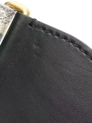Dior Embroidered Leather Belt