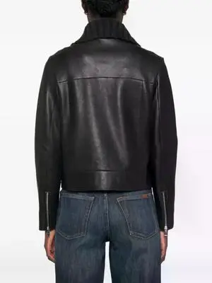 THE JACKIE LEATHERS Zip-up Leather Jacket