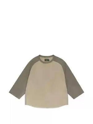 DENIM TEARS Crew-neck Panelled T-shirt