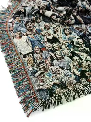 BLESS Nº75 Raushfaces Cotton Blanket