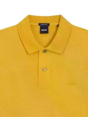 BOSS Pallas Polo Shirt In Cotton Piqué With Embroidered Logo