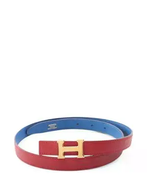 Hermès 1997 Constance Leather Belt - Red